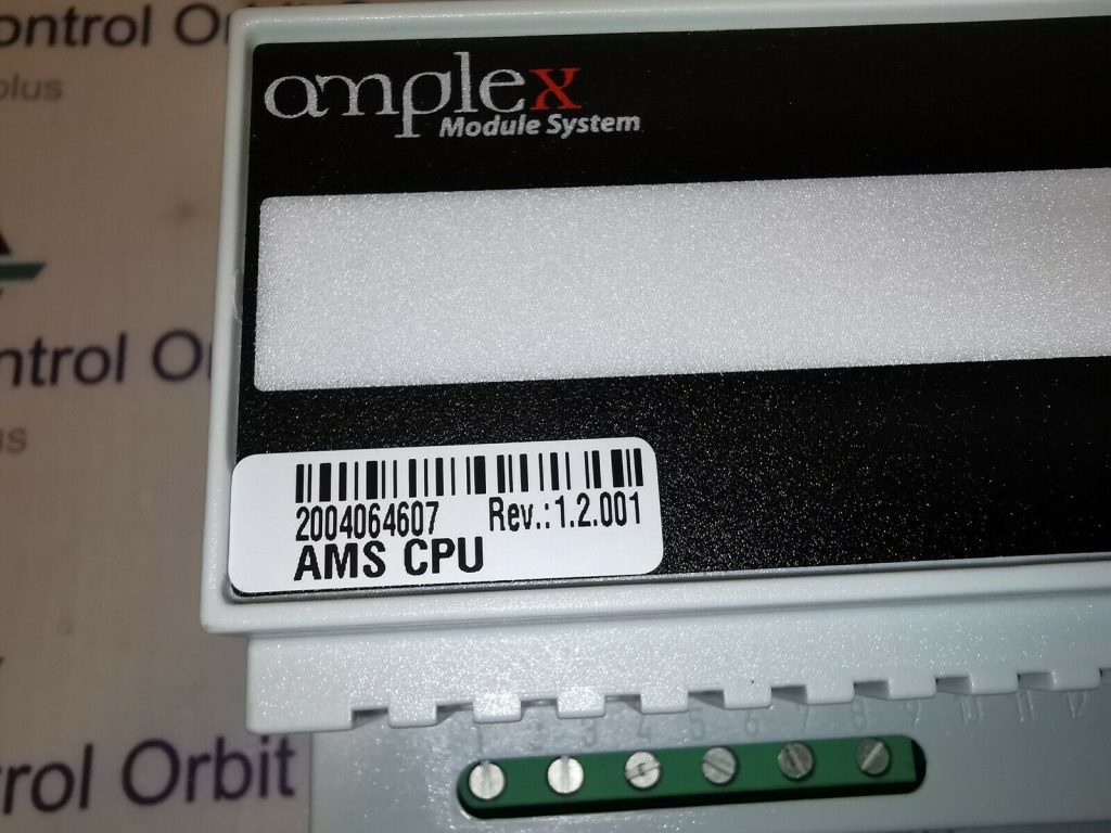 New Amplex Module System 2004064607Rev1.2.001 AMS CPU/ New – Open box ...