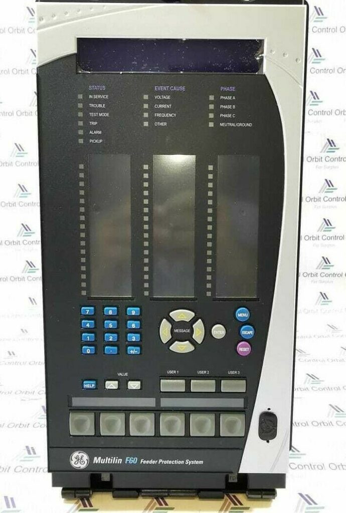 GENERAL ELECTRIC F60 FEEDER MANAGEMENT RELAY F60N03VLLF8MH6BMXXR7J /New ...