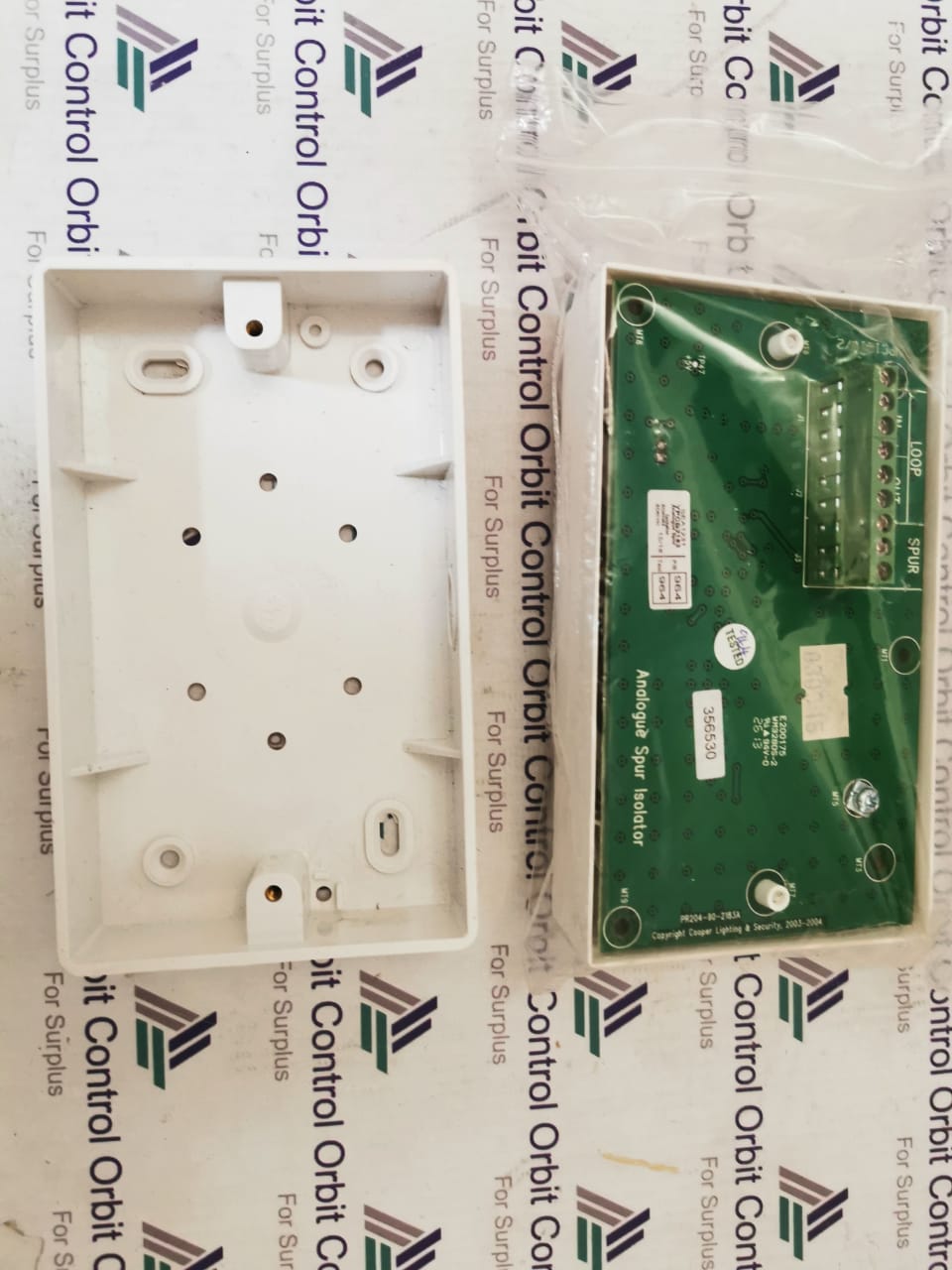 New COOPER FXN513 SPUR ISOLATOR UNIT Fire System - Orbit Surplus