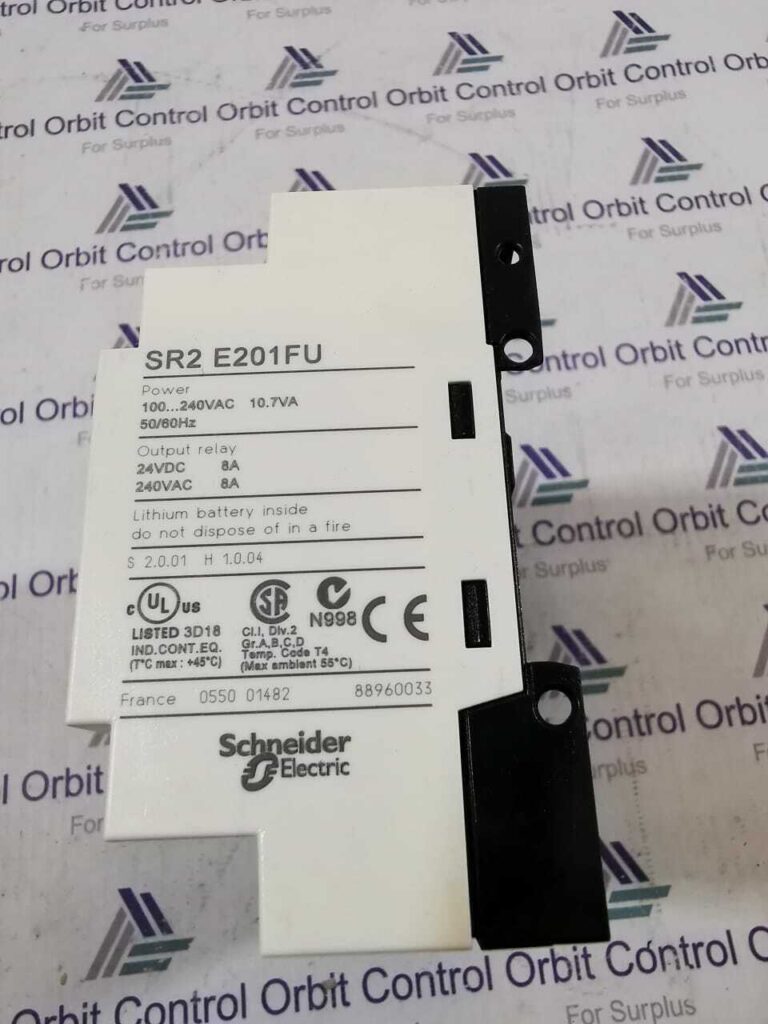 New Telemecanique SR2 E201FU Basic smart relay - Orbit Surplus