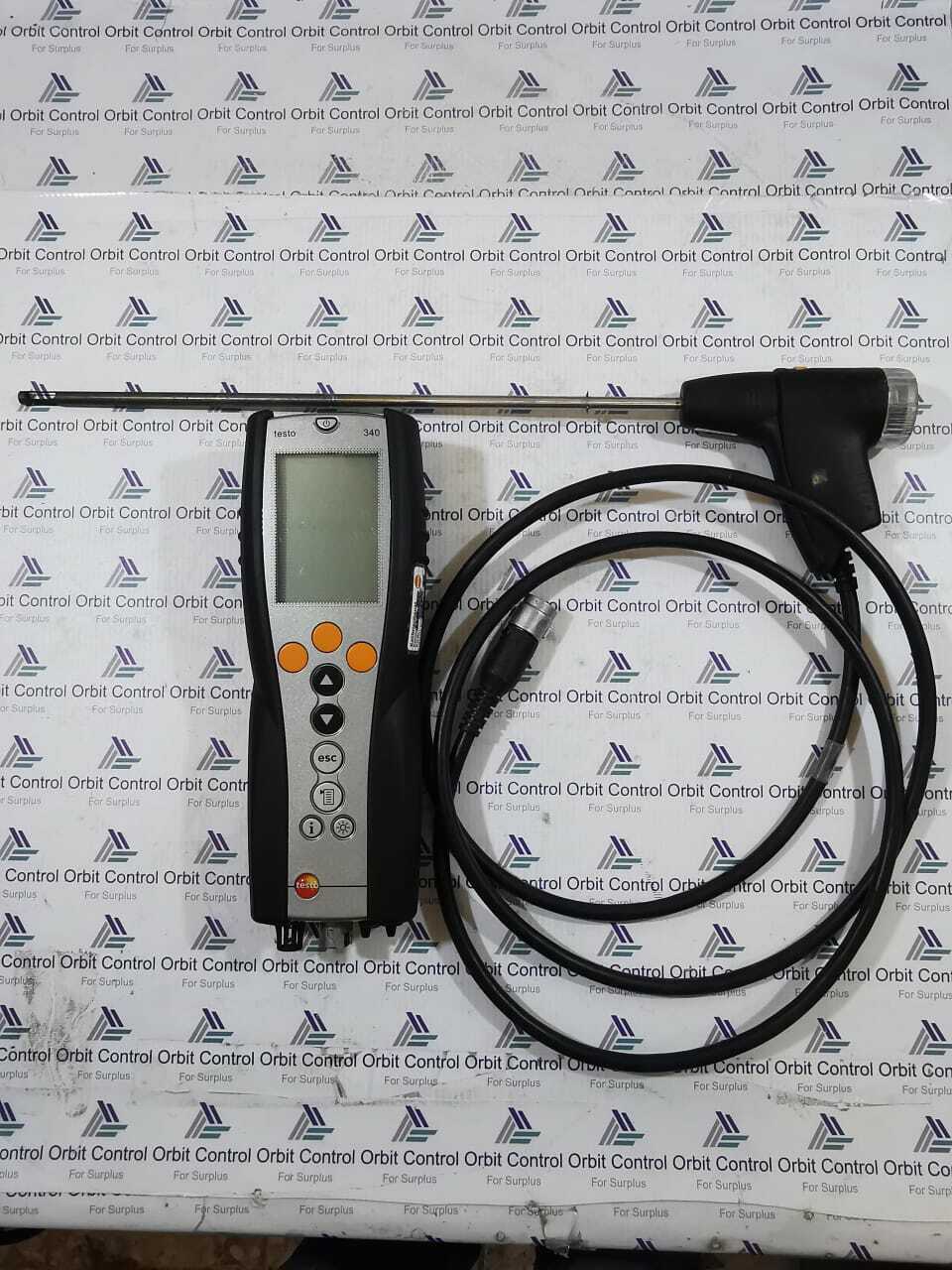 USED TESTO 340 Flue Gas Analyzer - Orbit Surplus