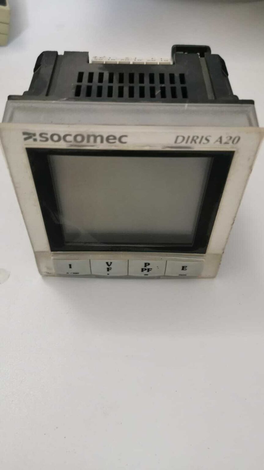 USED SOCOMEC DIRIS A20 POWER METER DIRIS A 20 - Orbit Surplus