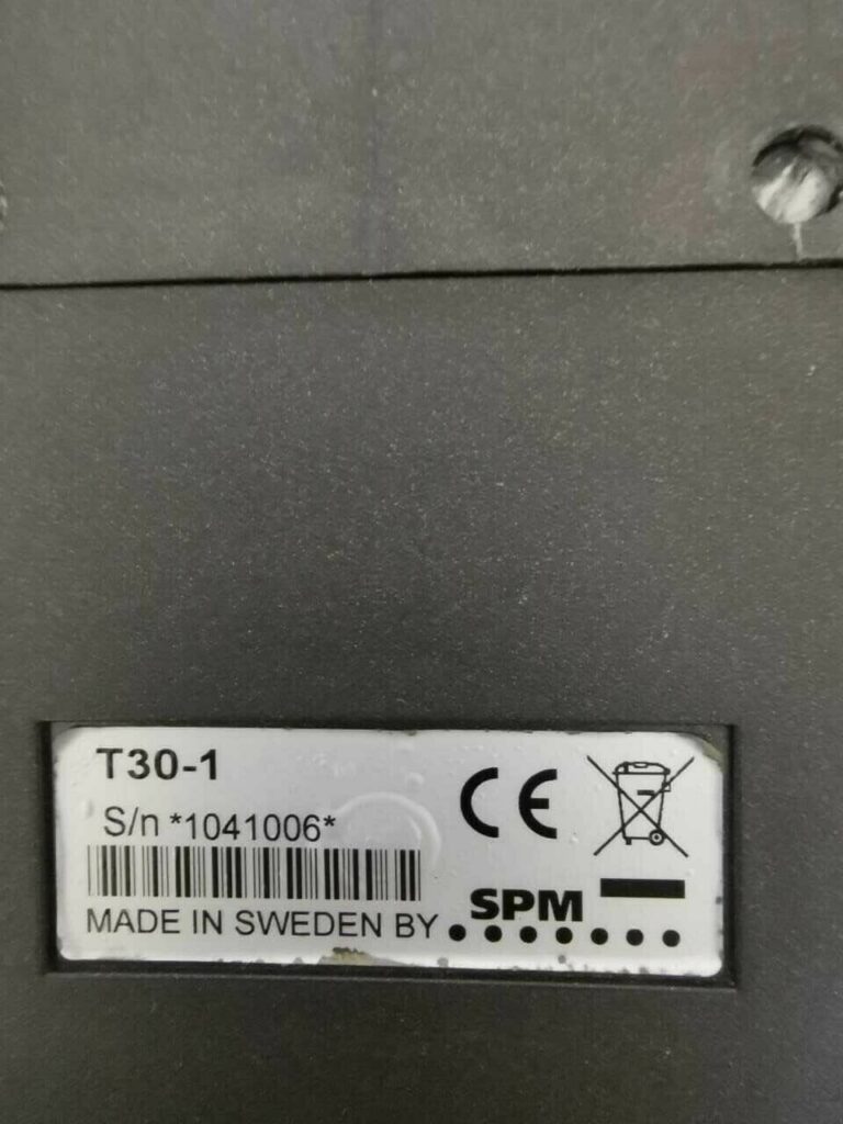 SPM Machine Condition Tester T30-1 (FOR PARTS OR NOT WORKING) - Orbit ...