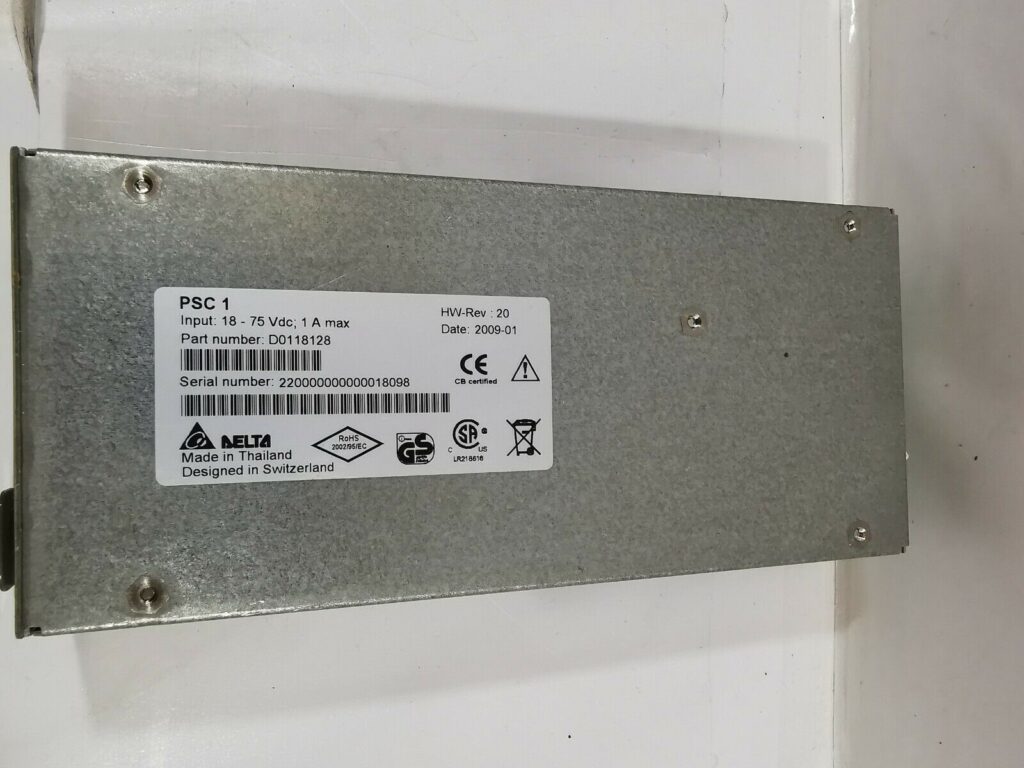 USED DELTA PSC 1 POWER SUPPLY CONTROL D0118128 - Orbit Surplus