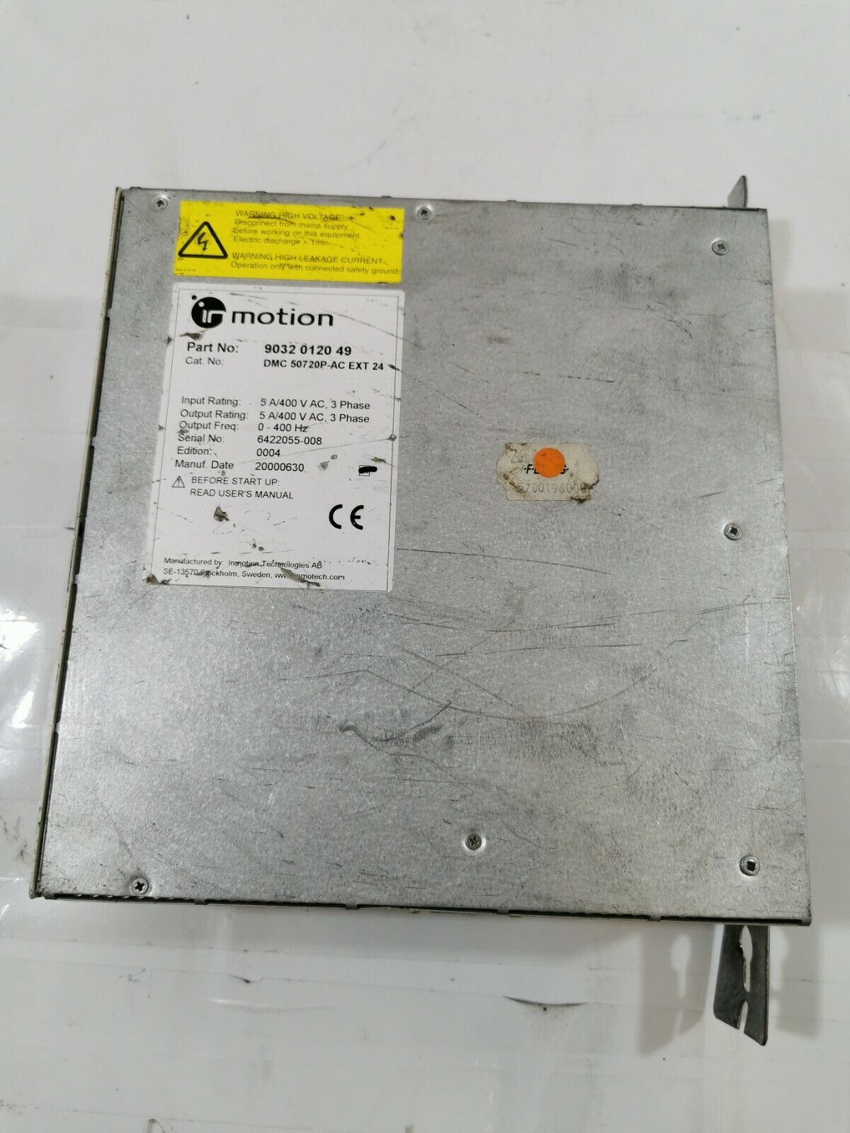 USED DMC 50720P-AC EXT 24 IN MOTION 9032 0120 49 - Orbit Surplus