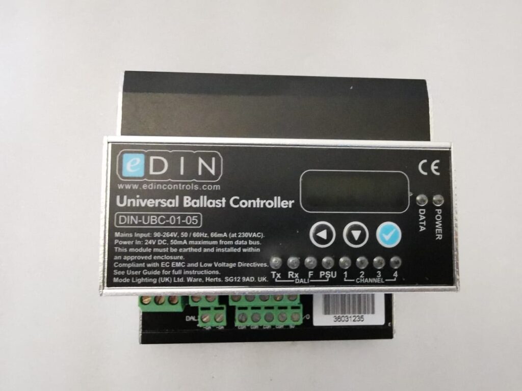USED EDIN DIN-UBC-01-05 Universal Ballast Controller - Orbit Surplus