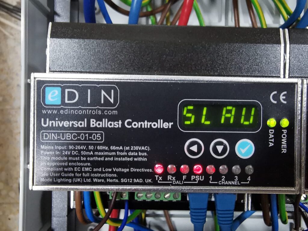 USED EDIN DIN-UBC-01-05 Universal Ballast Controller - Orbit Surplus