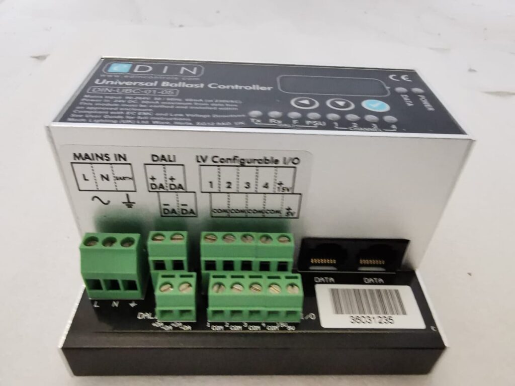 USED EDIN DIN-UBC-01-05 Universal Ballast Controller 24VDC 50mA - TRIED ...