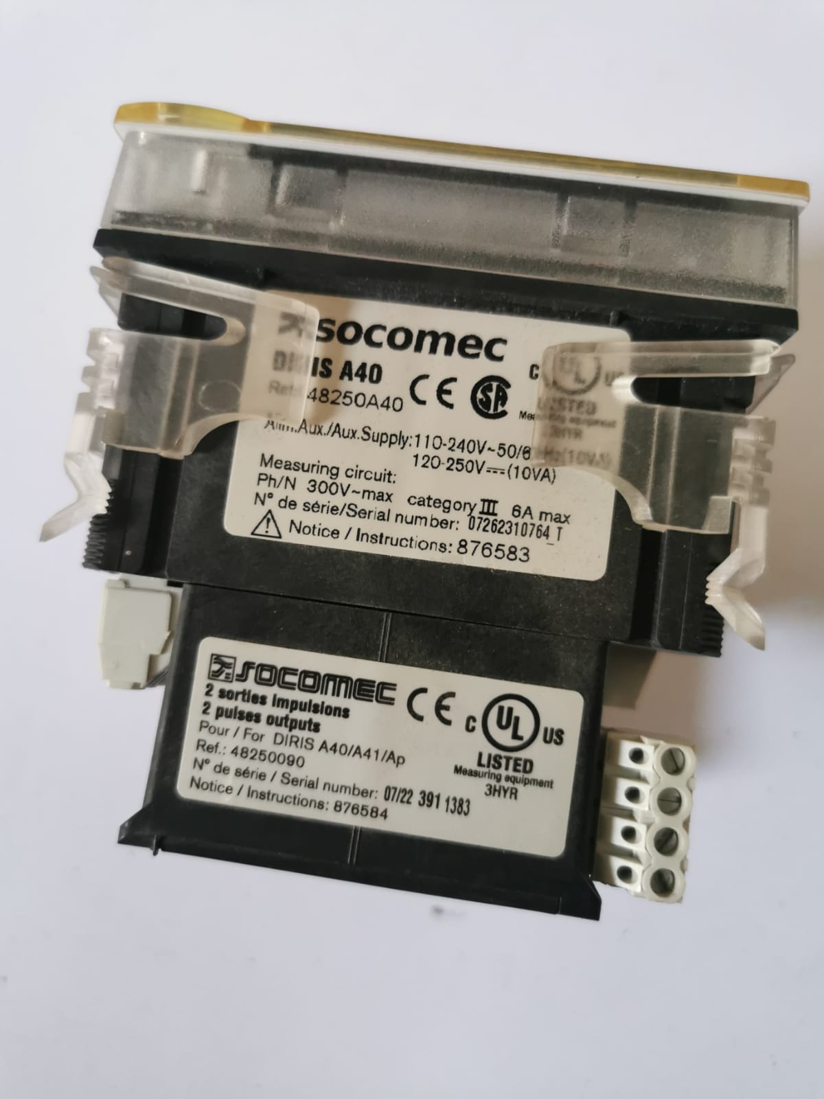Used SOCOMEC DIRIS A40 Multi-Functional Panel - Orbit Surplus