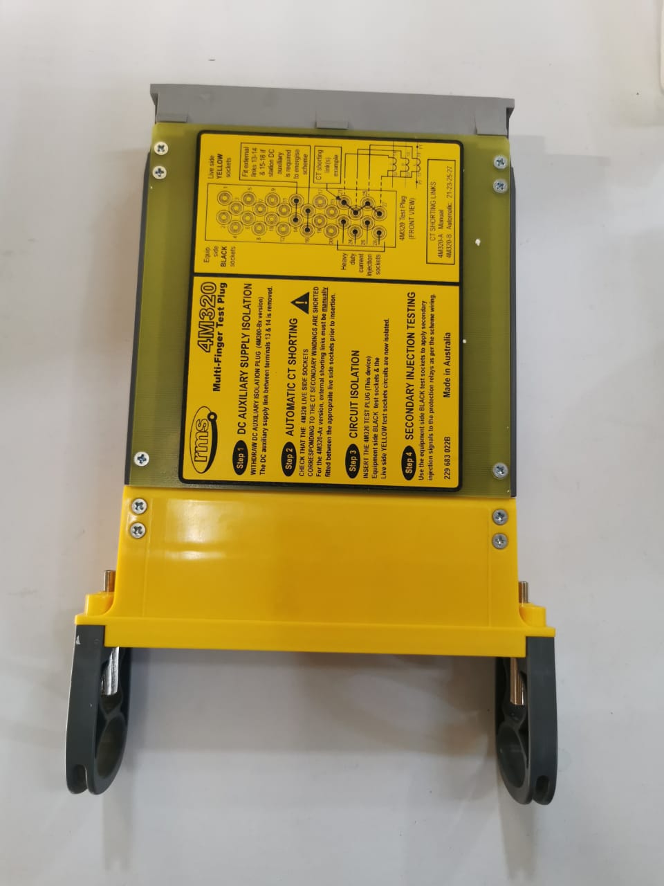 NEW RMS 4M320K4 BA TEST BLOCK SYSTEM 4M320-BA - Orbit Surplus