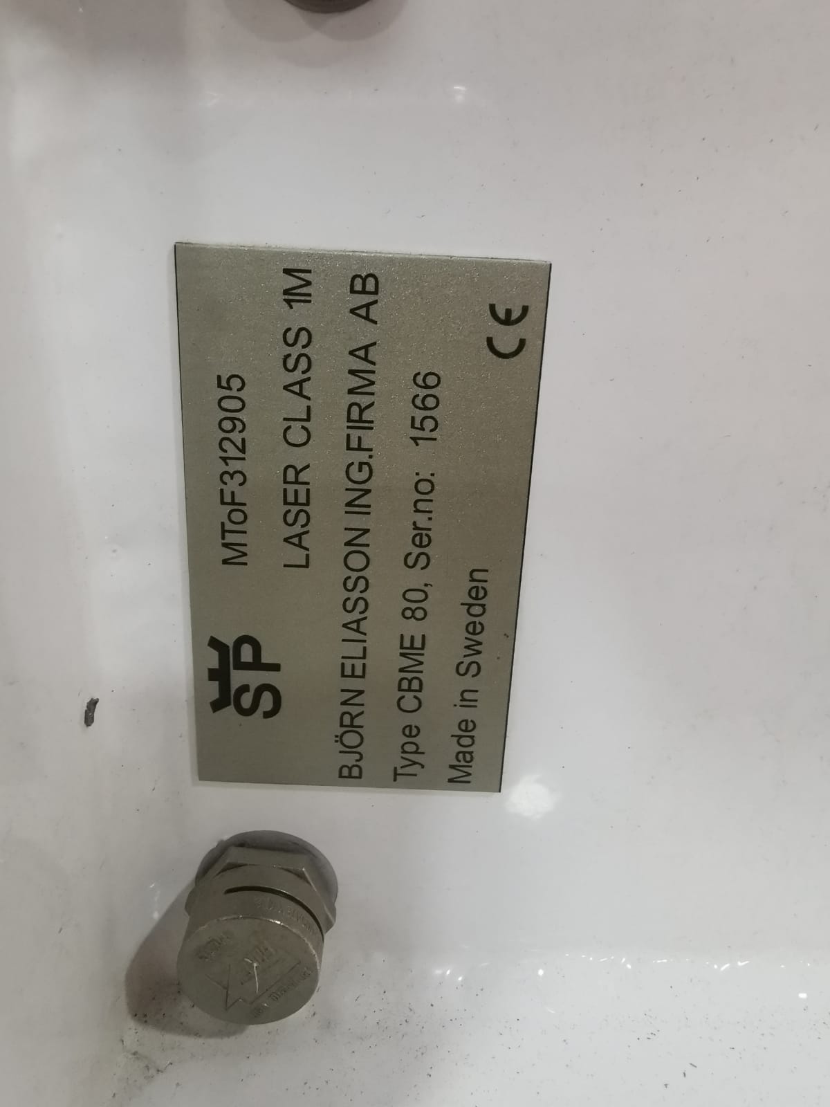 ELLIASON SP MTof312905 Cloud Ceilometer CBME 80 - W/O ANY ACCS ...