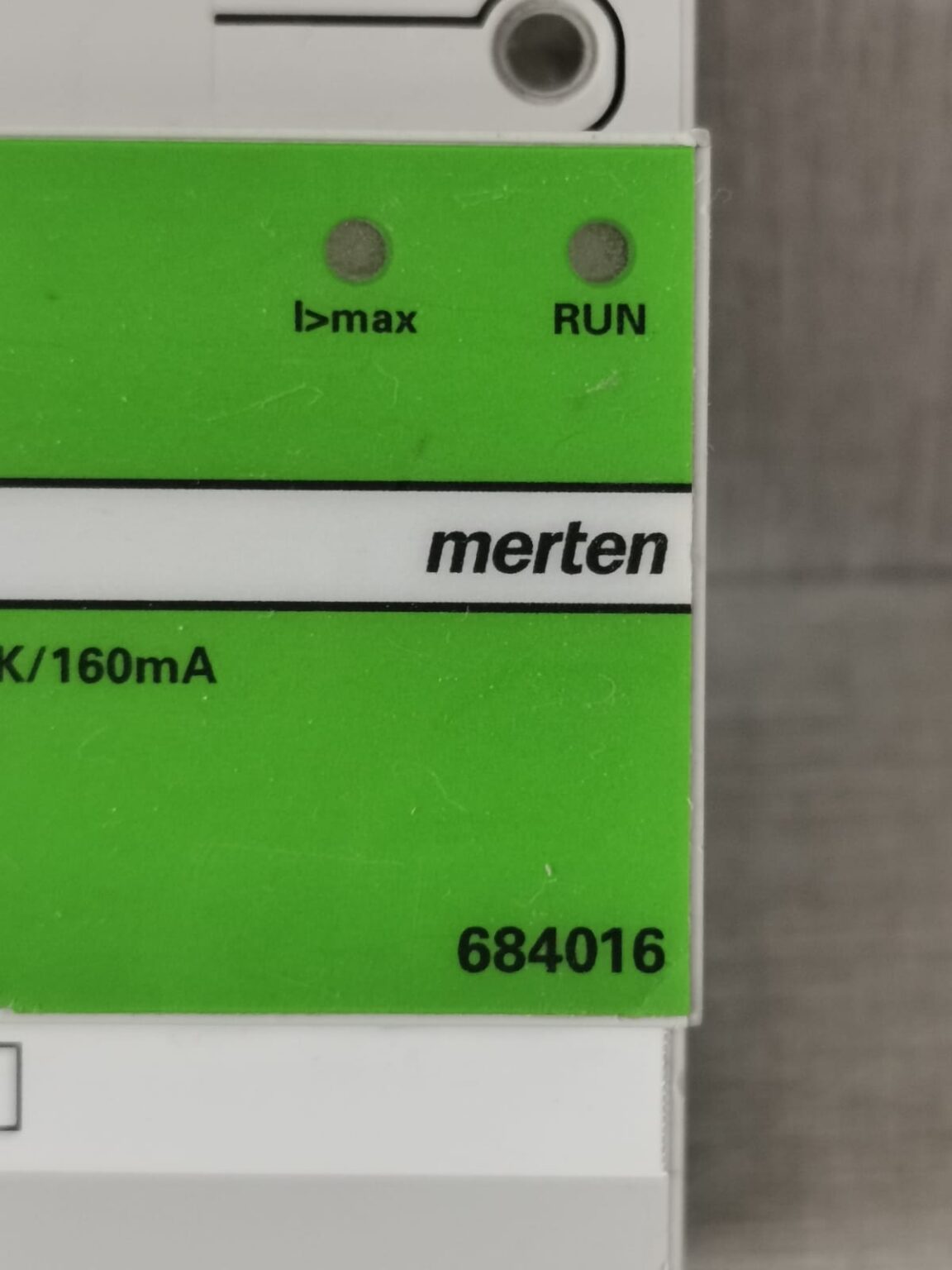 USED MERTEN 684016 SPANNUNGSVERSORGUNG REGK /160mA Power Supply W/O ANY ...