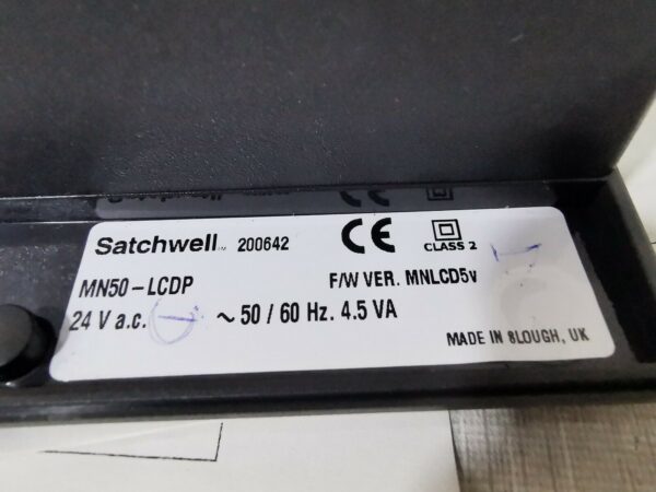 NEW Satchwell MN50-LCD Management Controller - Orbit Surplus