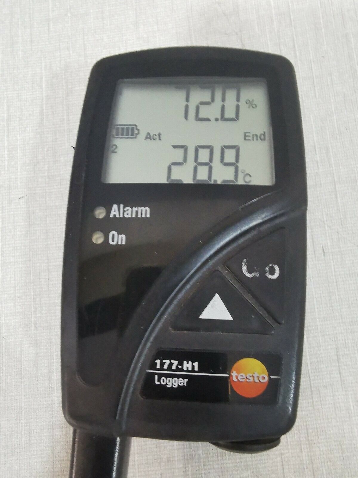 USED TESTO 177-H1 Humidity Temperature Data Logger - TRIED & TESTED ...