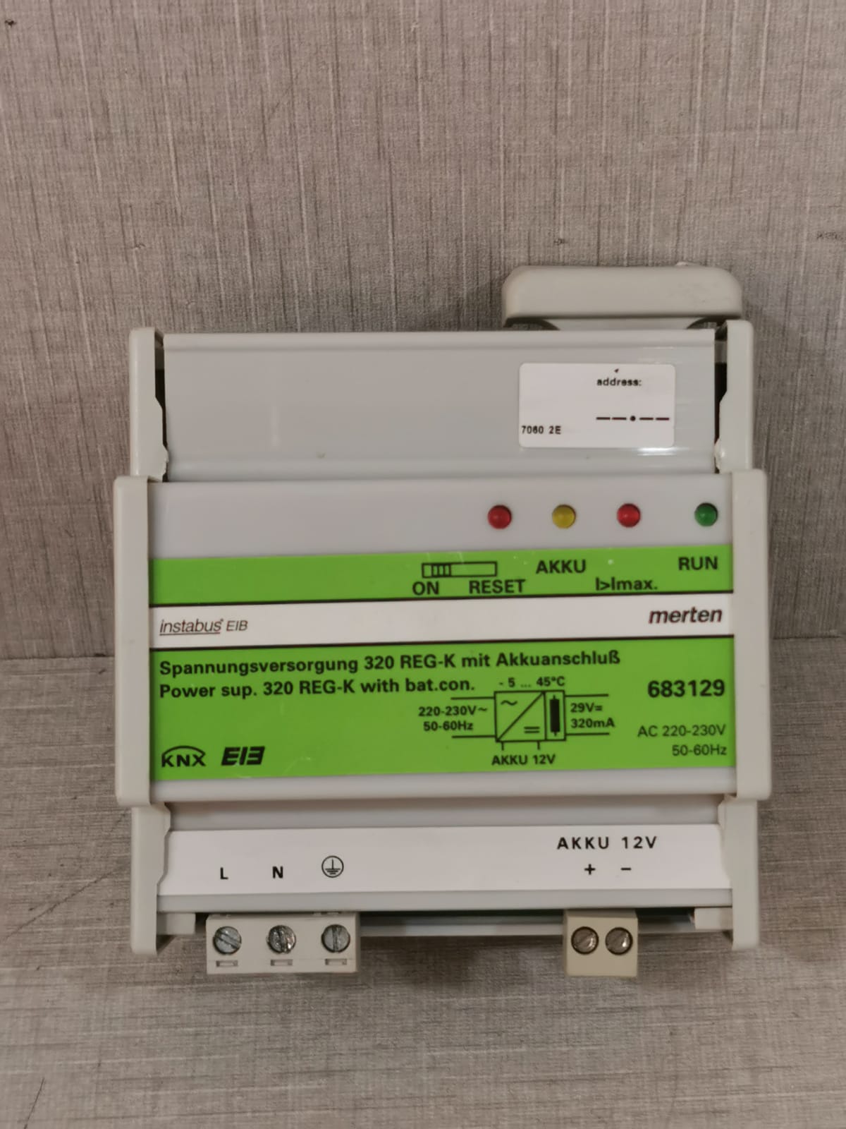 NEW MERTEN 670802 Test Sensor KNX - Orbit Surplus
