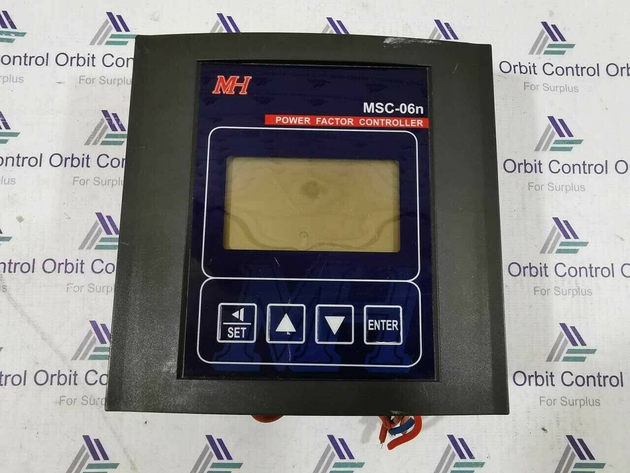 USED MH MSC-06n POWER FACTOR CONTROLLER - Orbit Surplus