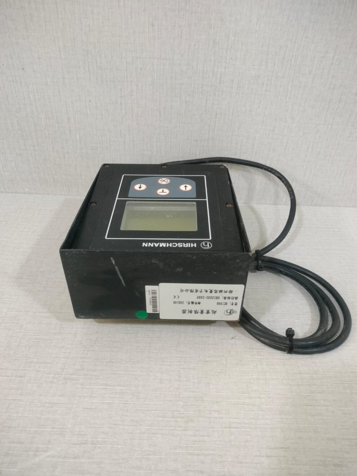 USED HIRSCHMANN HC1900 LIFTING WEIGHT LIMITER W/O ACCS. - Orbit Surplus