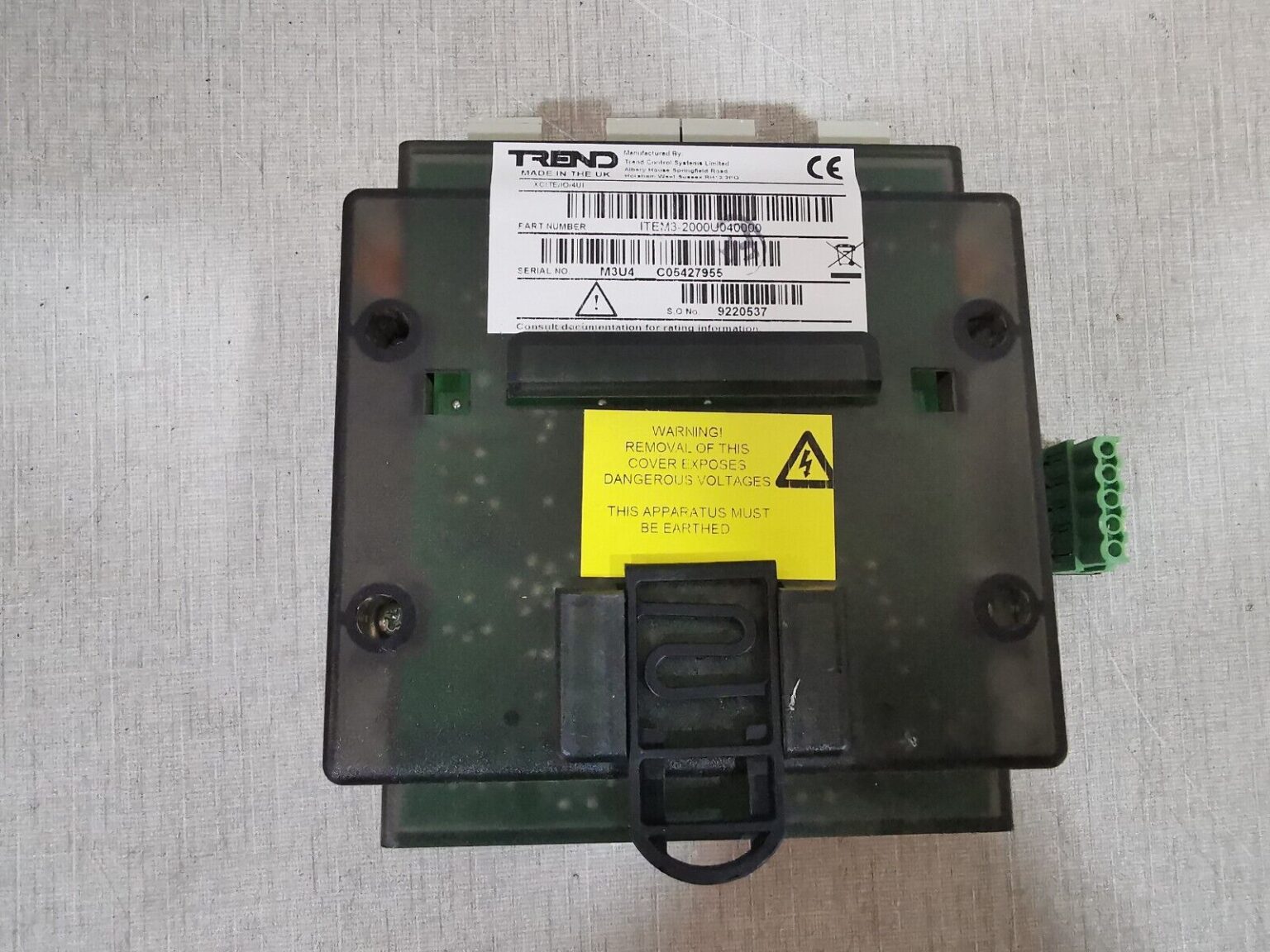 TREND XCITE 4UI Controller ITEM3-2000U040000 - Orbit Surplus