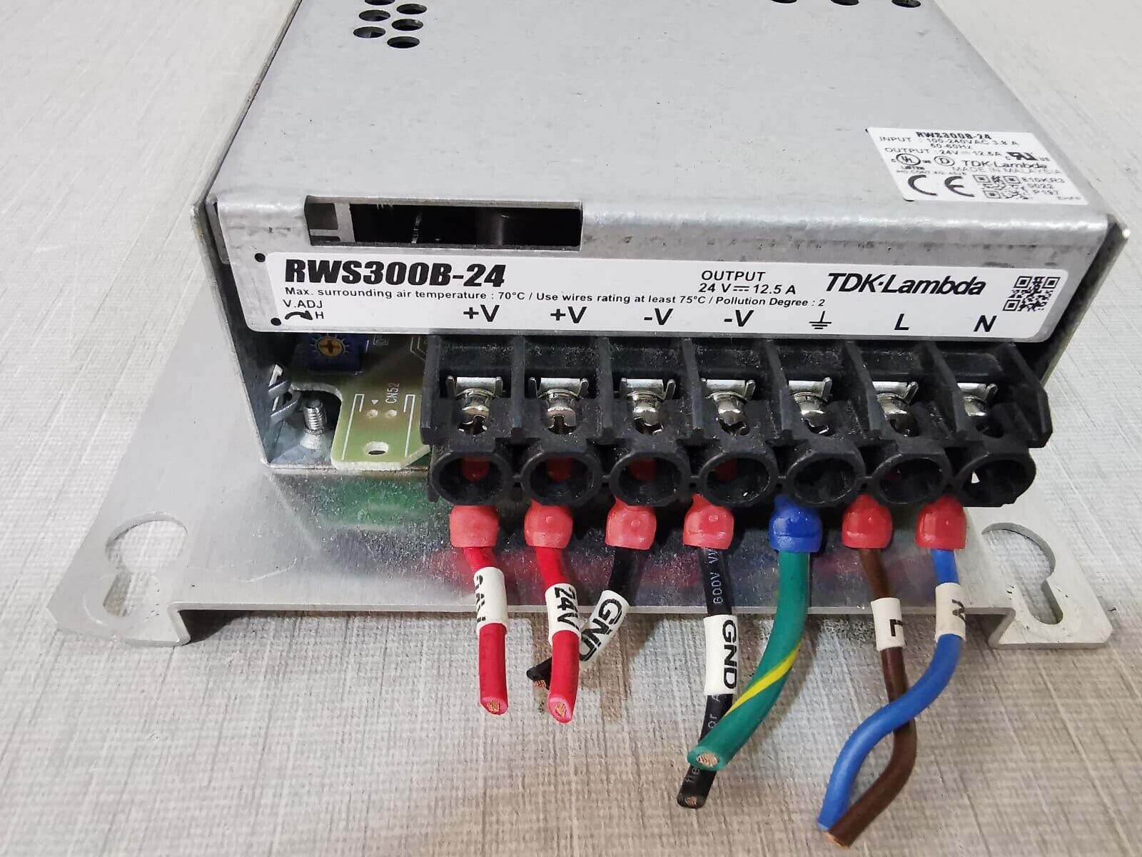 Used TDK-Lambda RWS300B-24 Switching Power Supply - Orbit Surplus