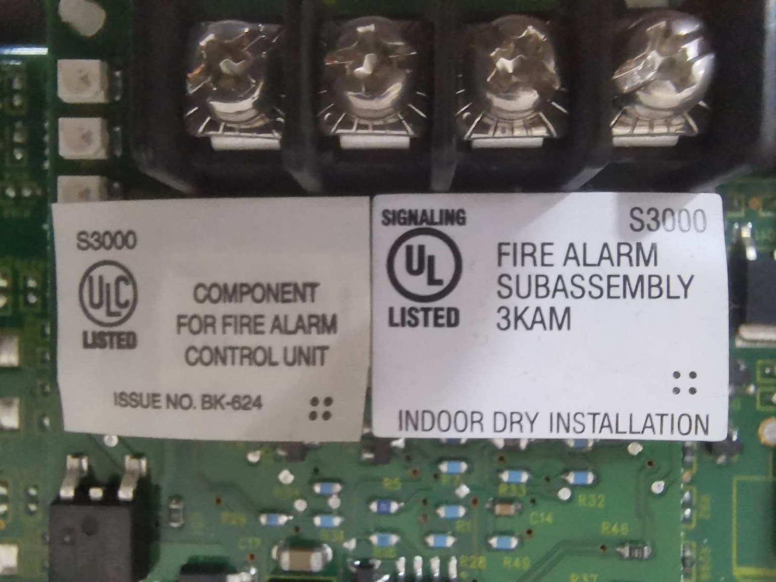 USED VIGILANT S3000 VSSERIES COMPONENT FOR FIRE ALARM CONTROL UNIT ...