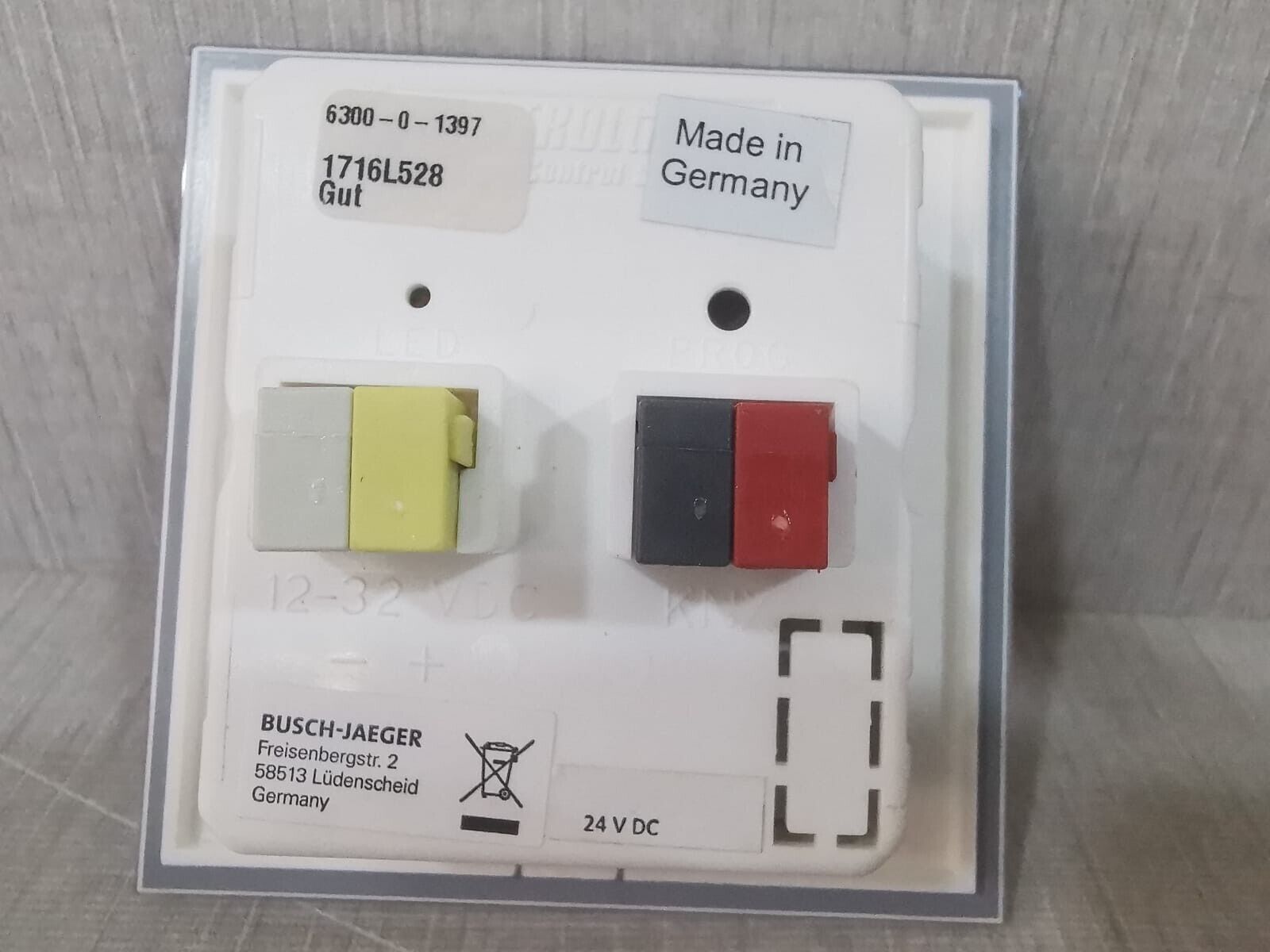 NEW BUSCH-JAEGER BY ABB 6300-0-1397 MODULE 1728L802 - Orbit Surplus