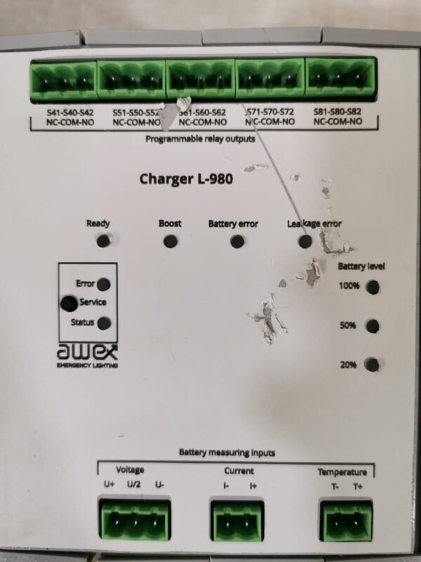 USED Awex Charger L-980 Central Battery System - Orbit Surplus