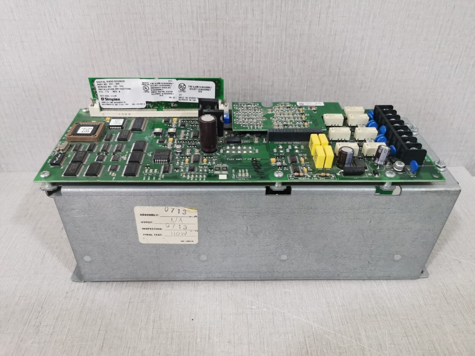 USED Simplex 566-084 Power Distribution Interface Circuit Panel Board ...