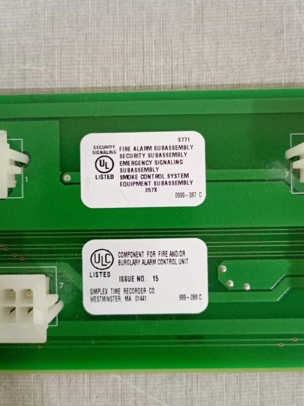 USED Simplex 566-084 Power Distribution Interface Circuit Panel Board ...