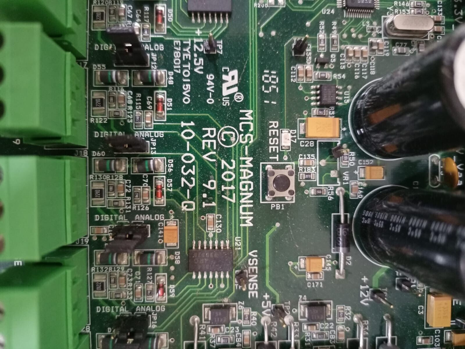 USED MCS-MAGNUM 2017 REV9.1 CONTROL BOARD 10-032-Q - Orbit Surplus