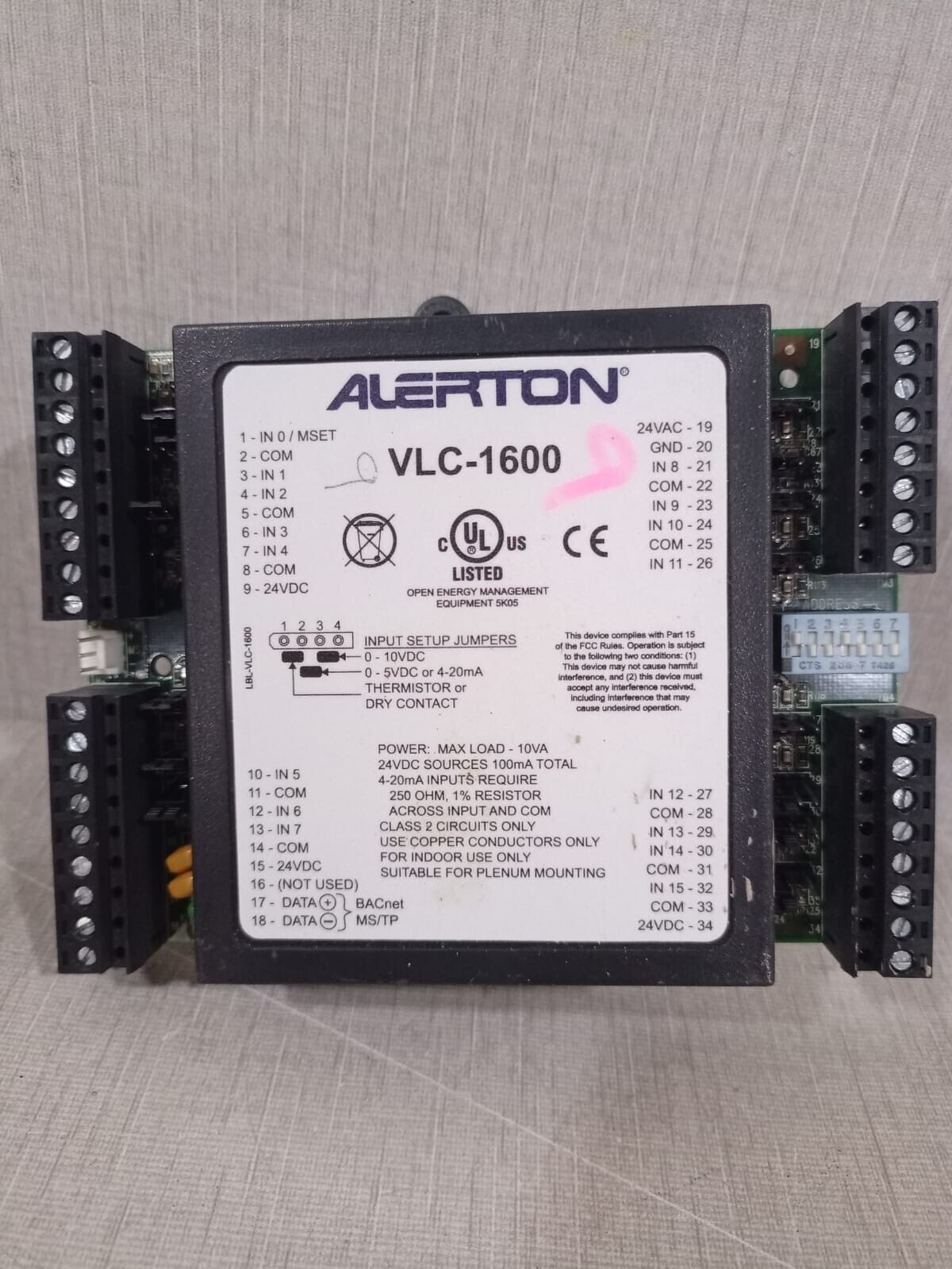 NEW ALERTON ESD-100 ETHERNET DATA LINE PROTECTOR - Orbit Surplus