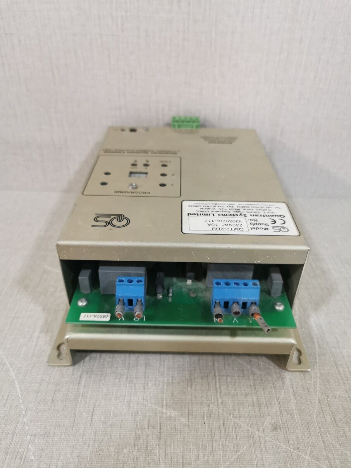 USED Quantran Systems QMT2-2DB Control Unit - Orbit Surplus