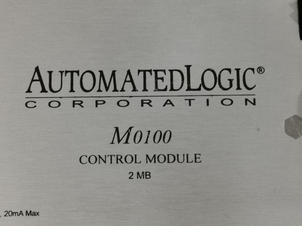 USED BACnet M0100 Control Module AutomatedLogic - Orbit Surplus