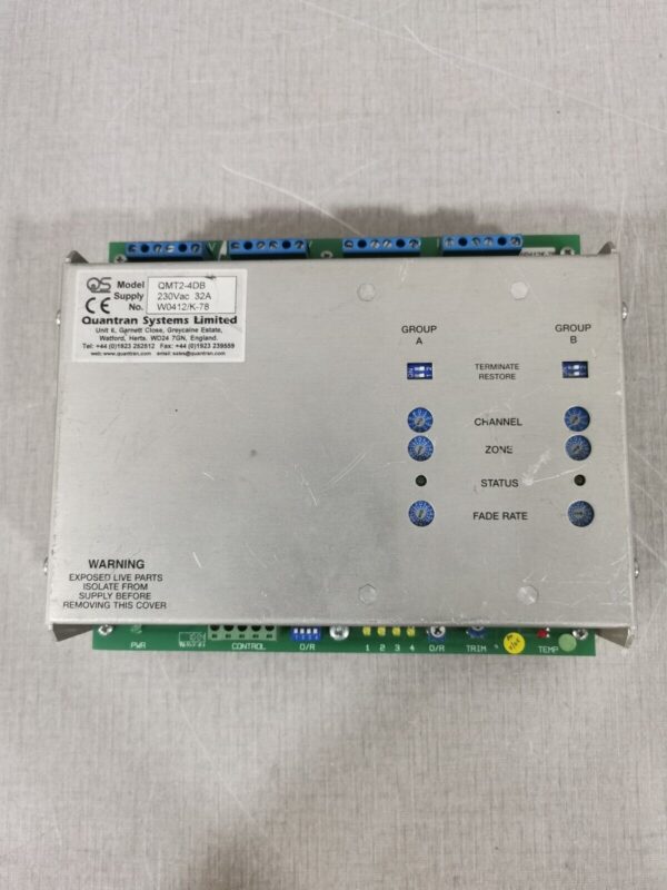 USED Quantran Systems QMT2-4DB Control Unit - Orbit Surplus
