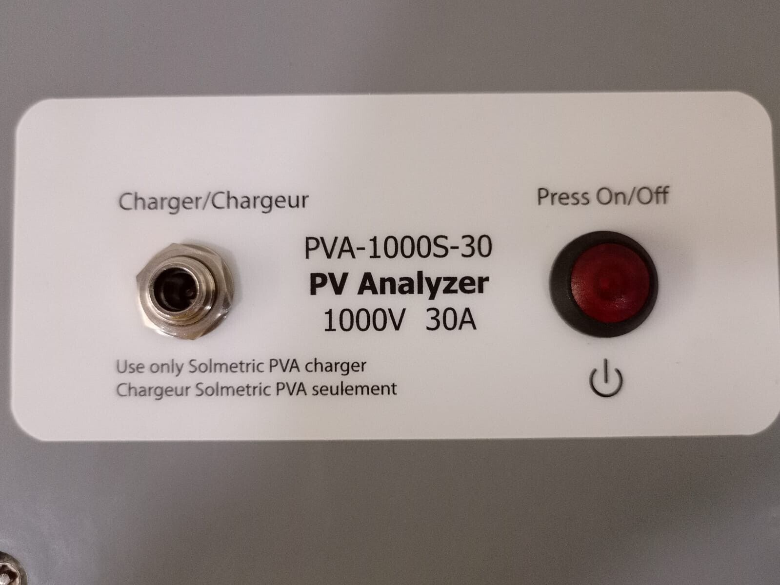 USED Solmetric PV Analyzer I-V Curve Tracer PVA-1000S-30 - Orbit Surplus
