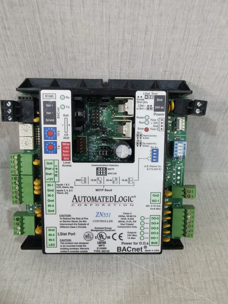Used Bacnet Automatedlogic Zn551 Controller Module Lot 2 Pcs Orbit