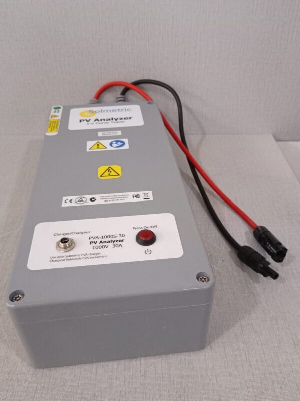 USED Solmetric PV Analyzer I-V Curve Tracer PVA-1000S-30 - Orbit Surplus