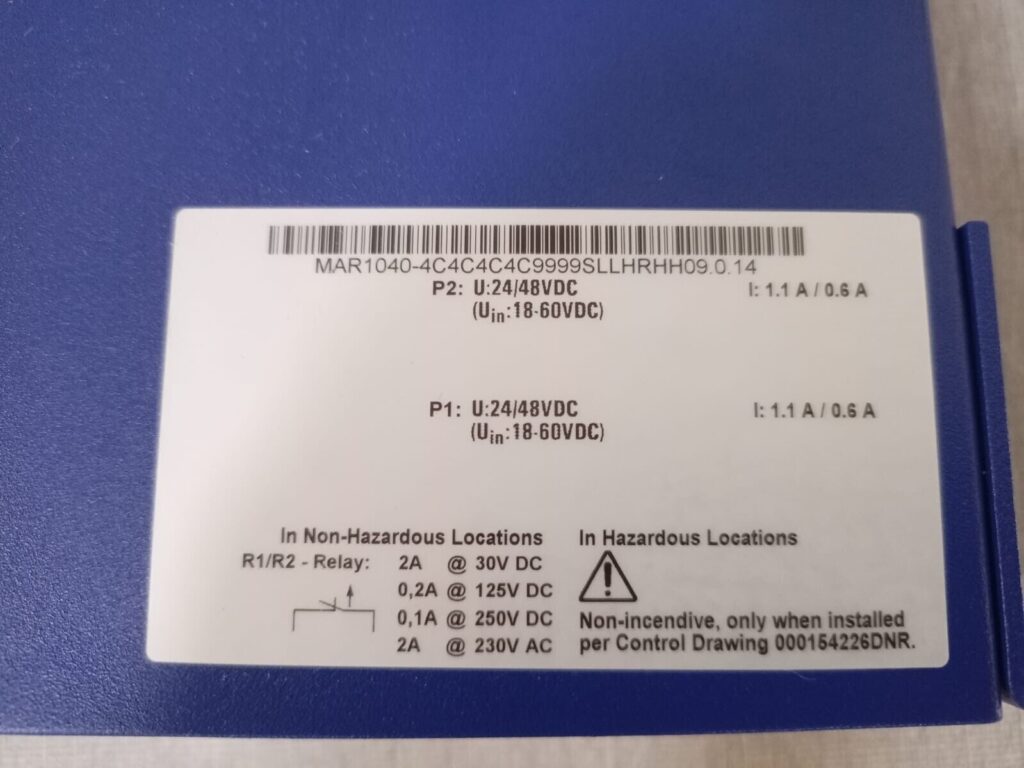 New Hirschmann MAR1040 INDUSTRIAL ETHERNET MAR1040 ...