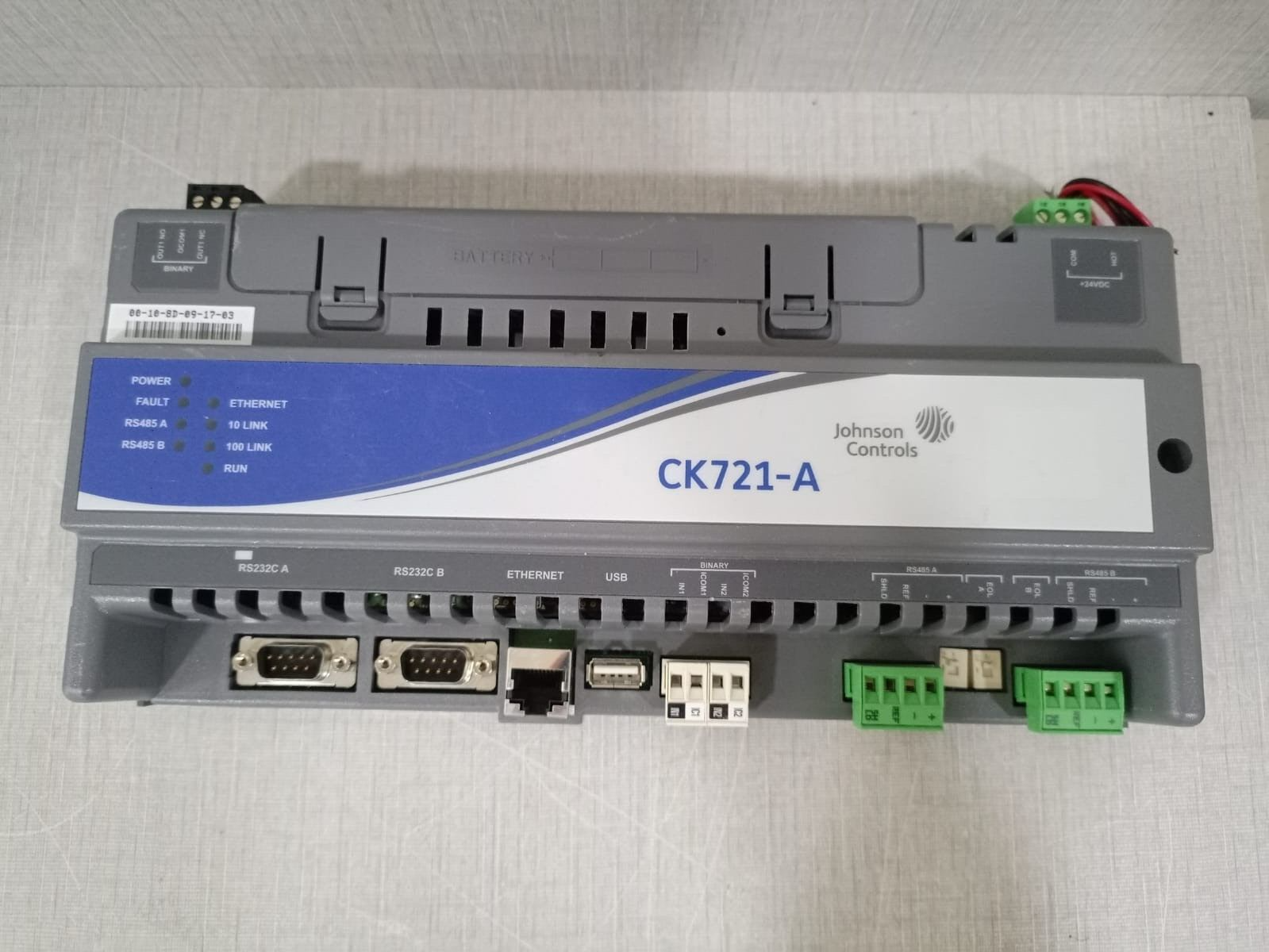 Used Johnsons Controls-Temperature Indicating and Regulating Equipment ...