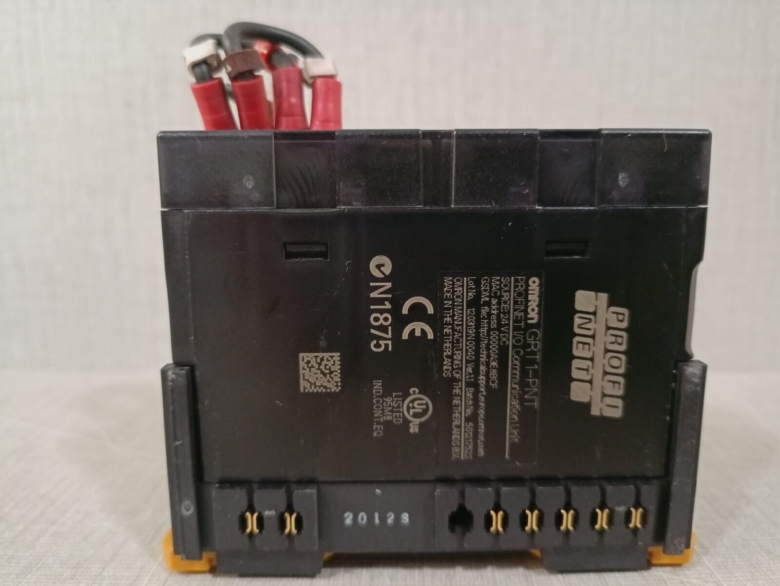 Used OMRON GRT1-PNT Profinet I/O Communication Unit - Orbit Surplus