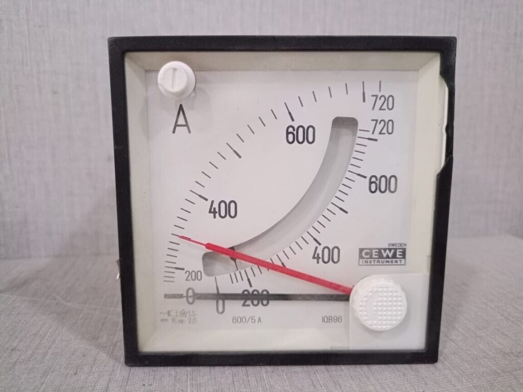 New CEWE IQB96 Ammeter Meter Analog IQB96 5A 11518875/ - New – Open box ...