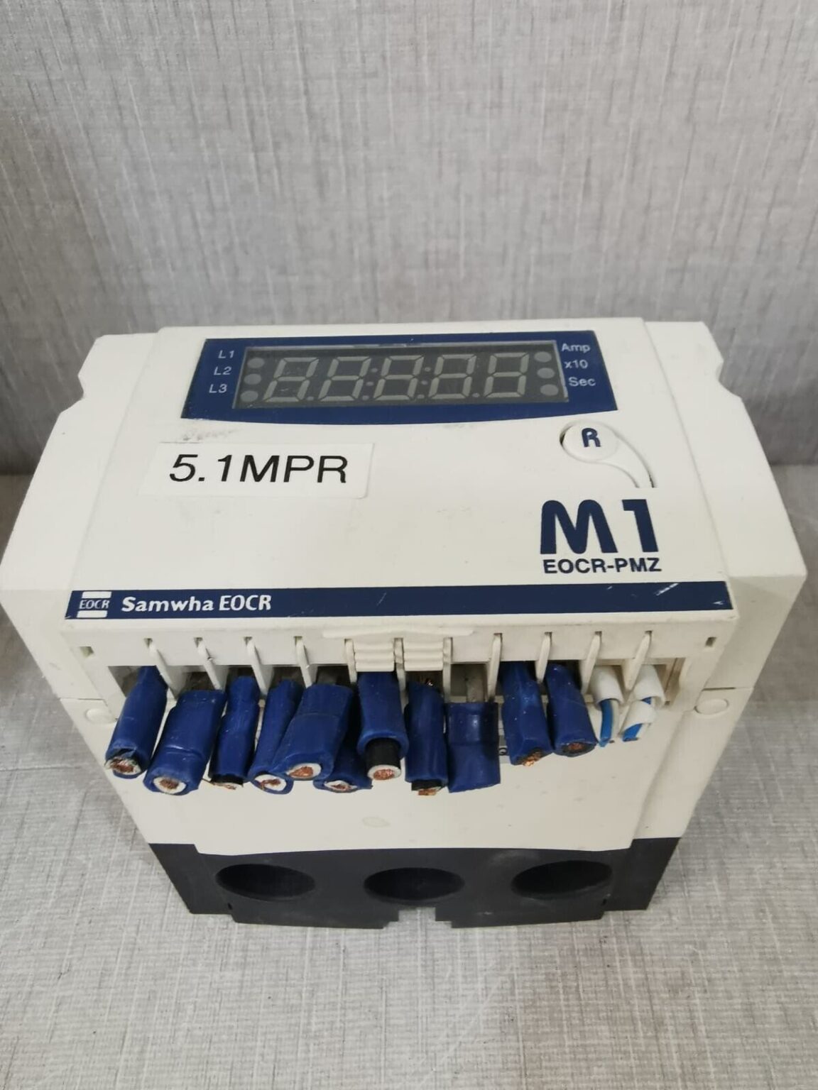 Used Samwha EOCRPMZ-WRDZ7WQ Motor Protection Relay/EOCR-PMZ M1 - Orbit Surplus