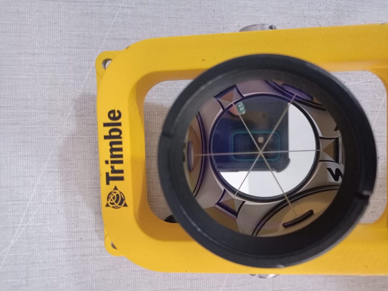 Used Trimble Traverse prism with adapter 35mm P/N 78609007 / P/N 78608007 - Orbit Surplus