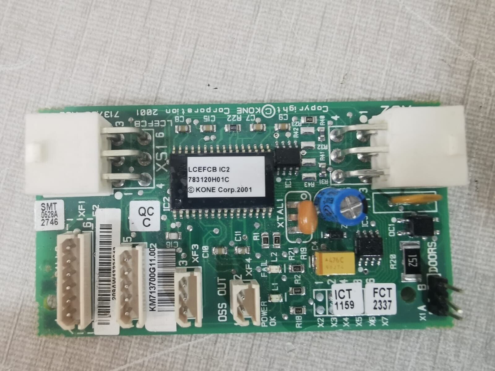 Used KONE Elevators KM713700G11 LCEFCB IC2 Assembly Board 713703 H05 ...