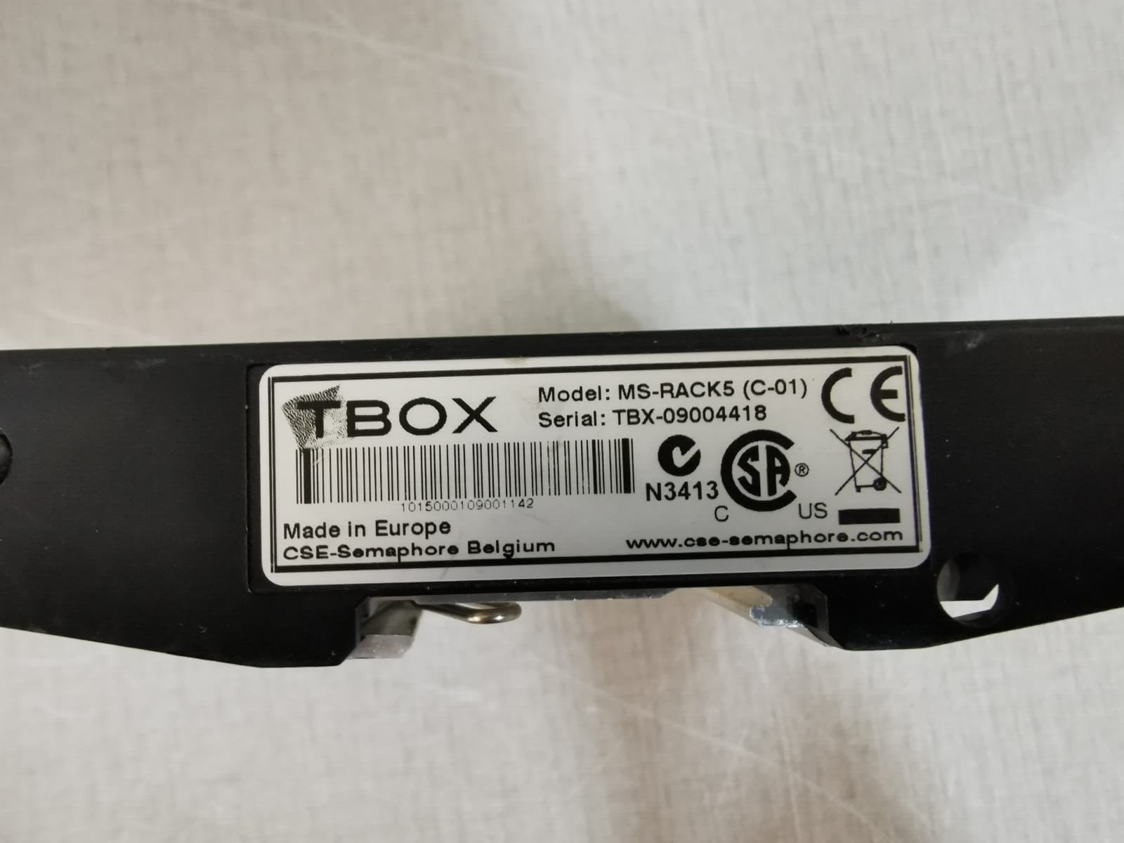 Used TBOX MS-RACK5 (C-01) / TBX-09004418 Power Supply - Orbit Surplus