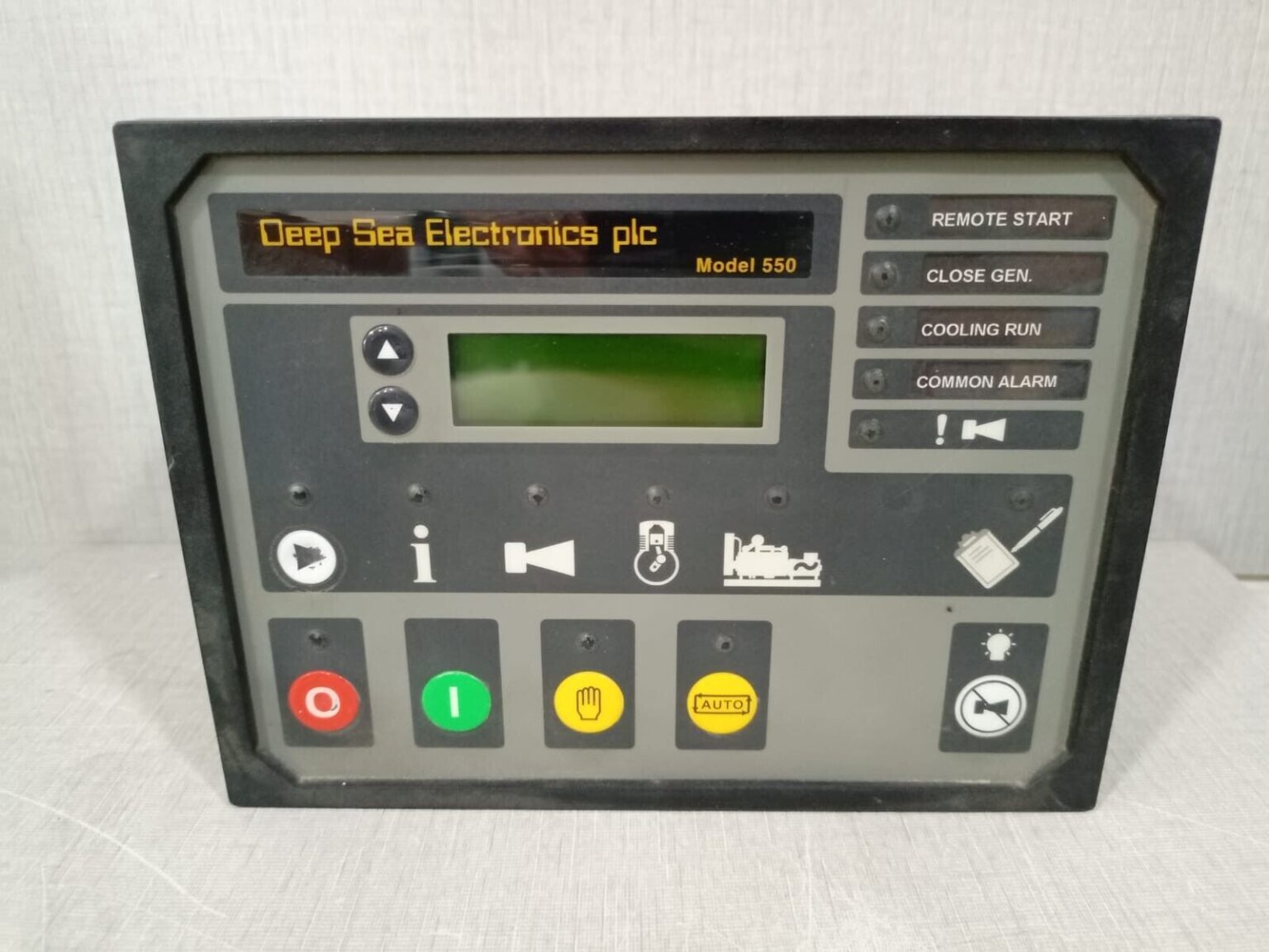 Deep Sea Electronics plc Model 550 basic DSE logo Rs232 V. 6.01 - USED ...