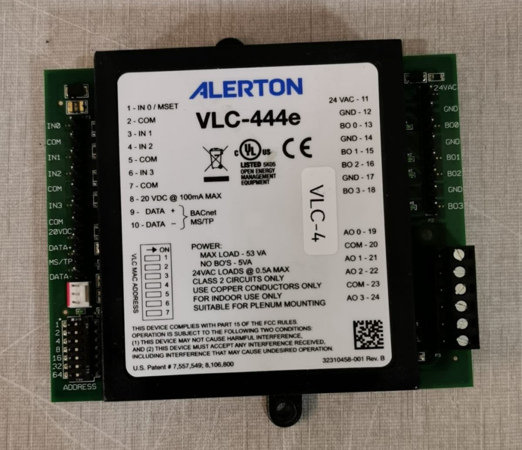 USED Alerton VLC-444E PLC Programmable Logic Controller-MISSING ...