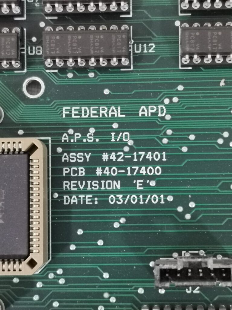 USED Federal APD Board 40-17400 Rev E Printed Circuit Board - Orbit Surplus