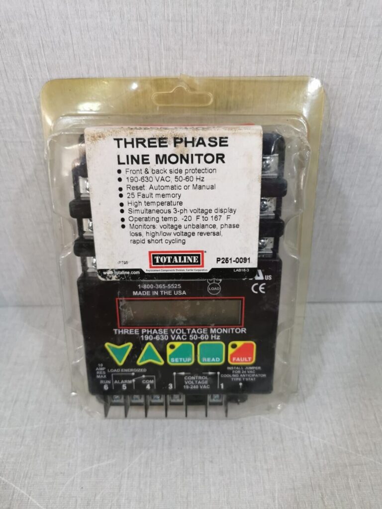 Totaline P251-0091 Three Phase Line Monitor / New – Open box - Orbit ...