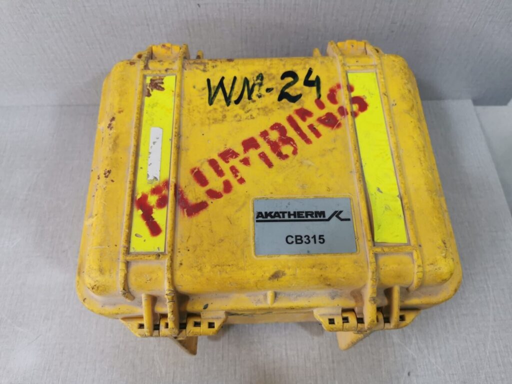 USED Akatherm Model CB315 Electrofusion Control Box - Orbit Surplus