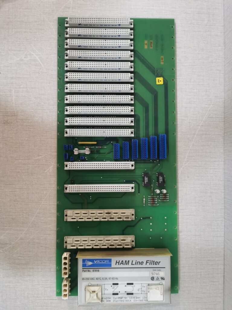 Used TERMA Assy 243510 Backplane Board / PWB 243511-001-A Rev F PCB ...
